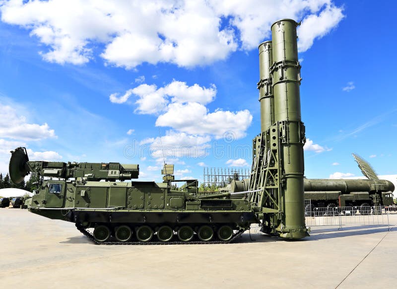 Anti-aircraft Defense System Stock Image - Image of russian, surface ...