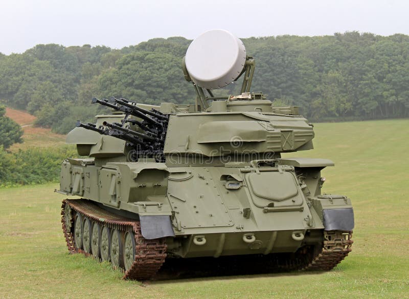 Anti Aircraft Gun. stock image. Image of kill, shoot - 77981179