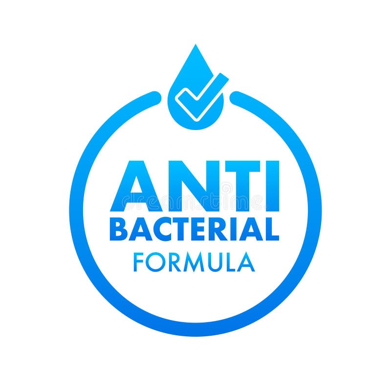 Anti Bacterial and Virus Solution. 3d Shield Icon Stock Vector ...