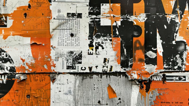 Anti-Design a Rebellious Style with Mixed Fonts Background Stock ...