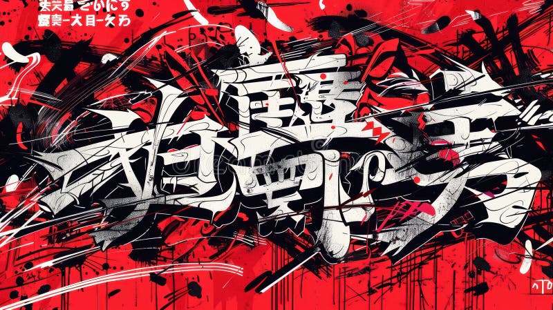 Anti-Design a Rebellious Style with Mixed Fonts Background Stock ...