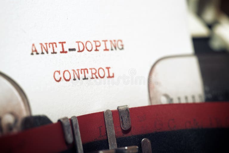 Anti-doping Control Concept Stock Image - Image of doping, paper: 239175971