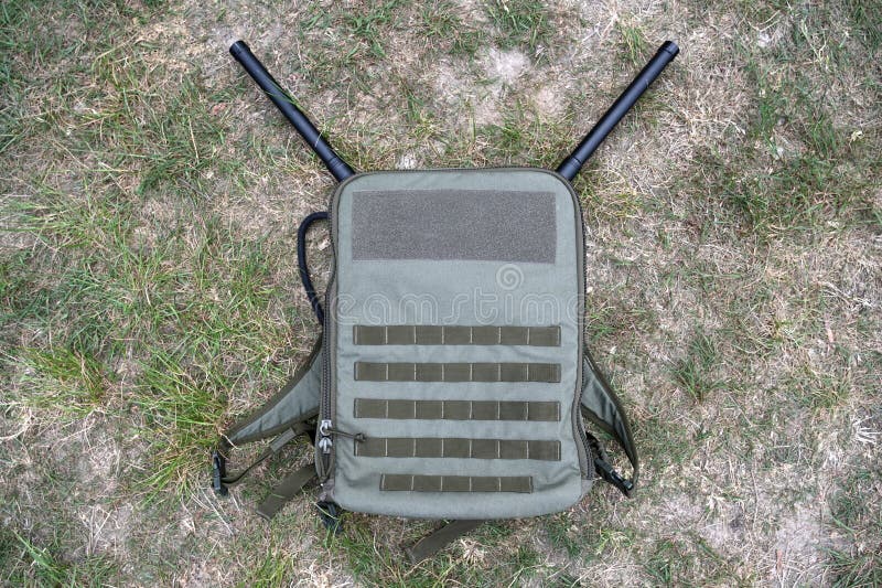 Anti-drone Backpack. WB, Radio-electronic Warfare Stock Image - Image ... Anti-drone Backpack. WB, Radio-electronic Warfare Stock Image - Image ...