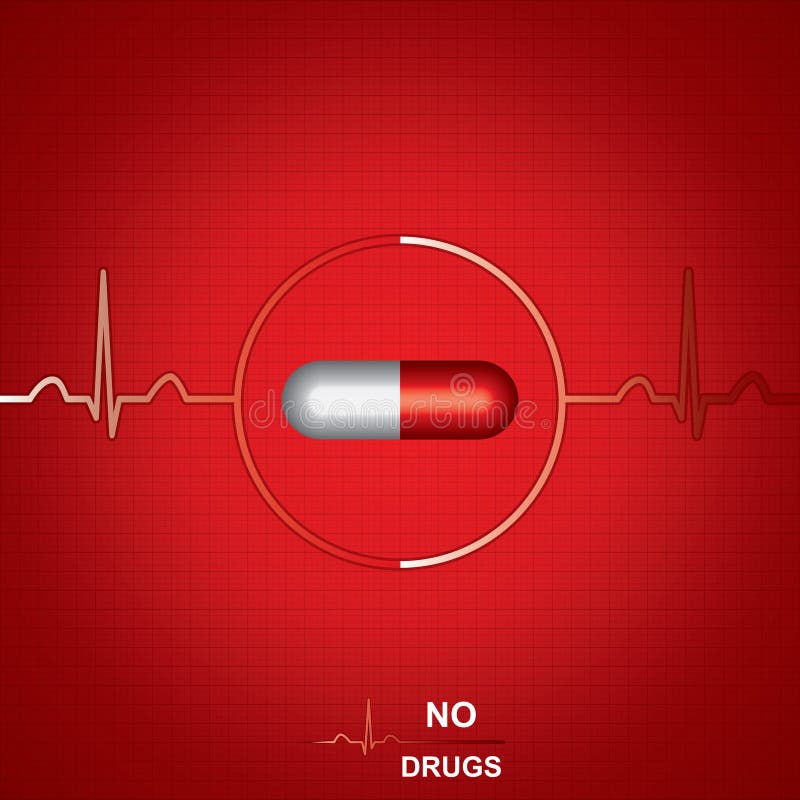 Anti Drug Medical Background Stock Vector - Illustration of eps10 ...