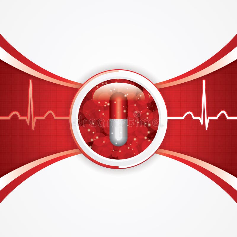 Anti Drug Medical Background Stock Vector - Illustration of hospital ...