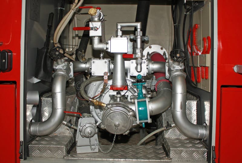 Anti-fire Equipment - Device for Water and Foam Stock Image - Image of ...