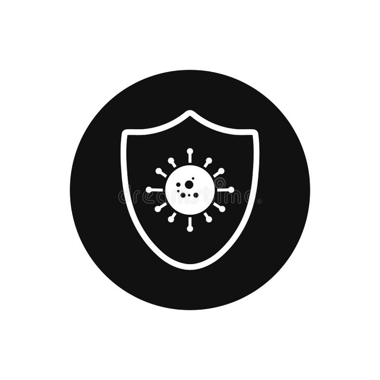 Anti-Germ Icon. stock vector. Illustration of protect - 174798070
