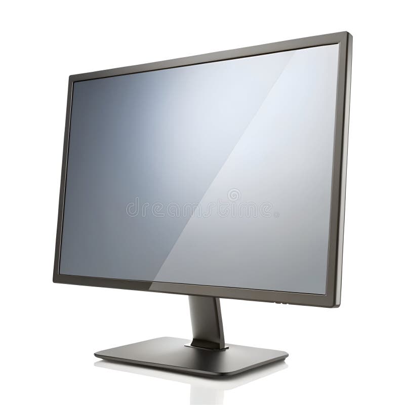 Anti-Glare Computer Monitor Filter Stock Illustration - Illustration of ...