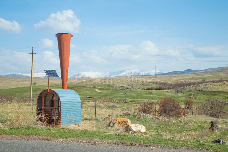 Anti Hail Prevention. Removing Clouds Stock Illustration - Illustration ...