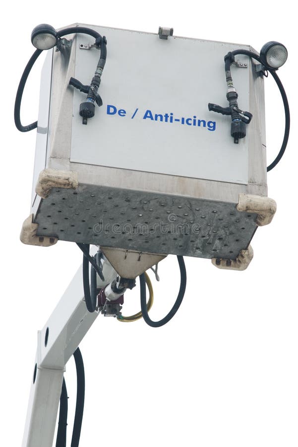 Anti-icing Treatment of the Aircraft Wing before Flying on the Runway ...