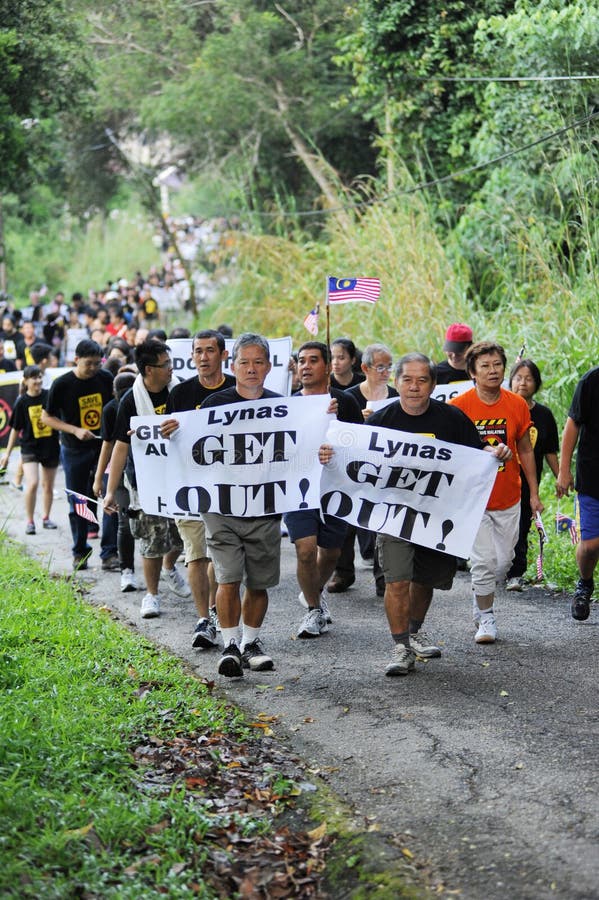 Anti-lynas editorial photo. Image of save, kuantan, lynas - 20048761