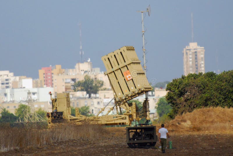 Anti-Missile System - Iron Dome Editorial Photo - Image of gaza ...