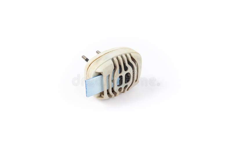 Anti Mosquito Device with a Blue Pill, Isolated on White Background ...