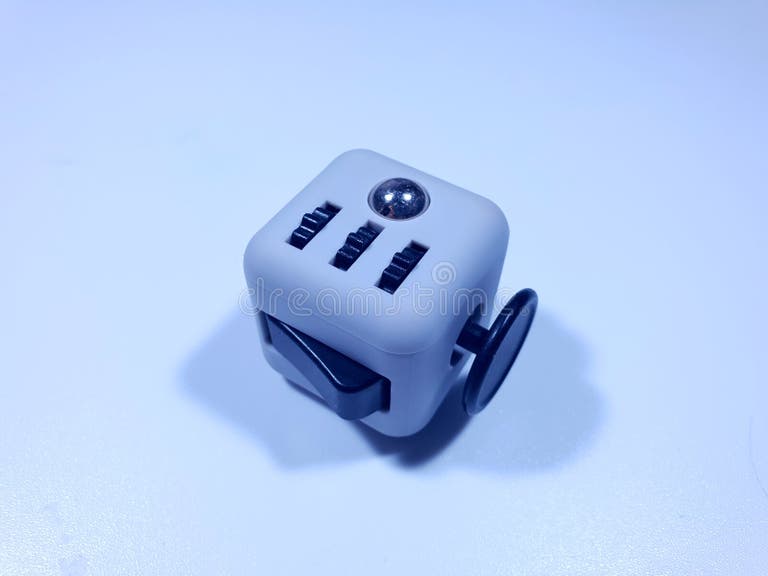 A cube with the buttons stock image. Image of digital - 173468965