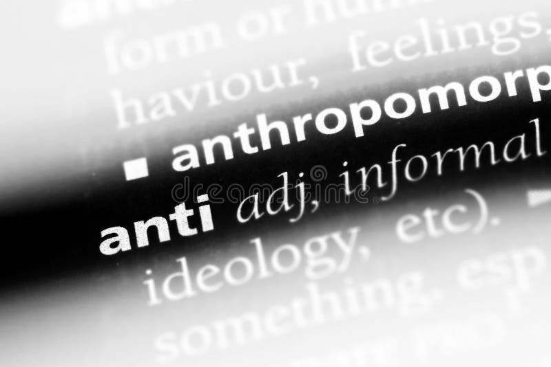 Anti stock image. Image of concept, info, word, page - 114406419