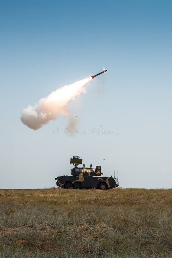 Antiaircraft Missile System Stock Photo - Image of fighting, move: 62685936
