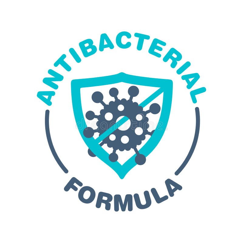 Antibacterial 3D Emblem Sign Stock Vector - Illustration of medic ...