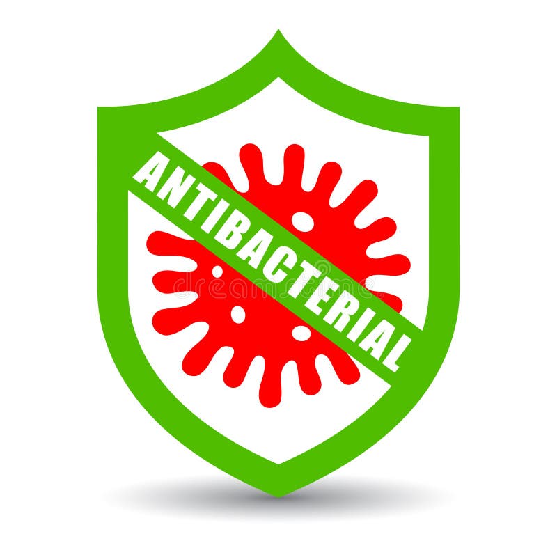 Antibacterial Vector Symbol. Virus Infection and Microbes Bacterias ...