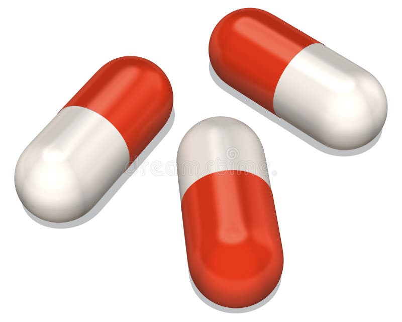 Antibiotic Capsules stock illustration. Illustration of capsule - 1778957
