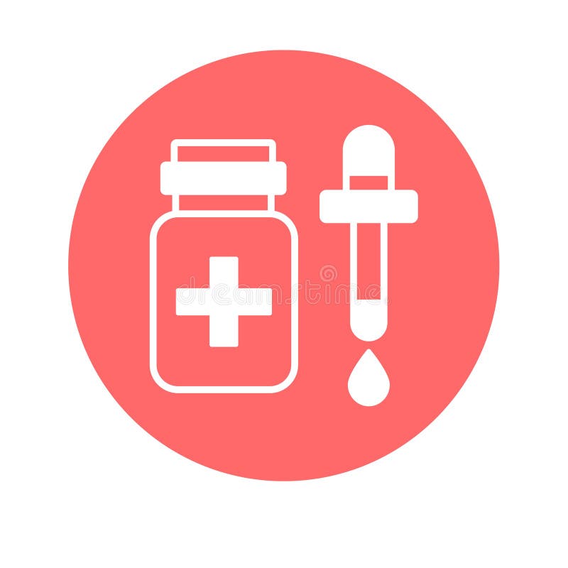 Antibiotic Vector Icon Easily Modify. Stock Vector - Illustration of ...