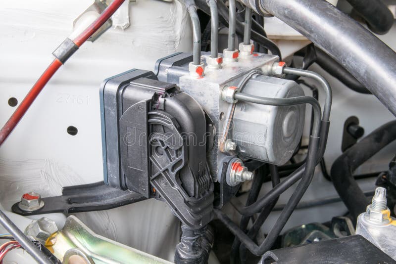 Antiblockiersystem-ABS stockbild. Bild von system, auto - 54861639