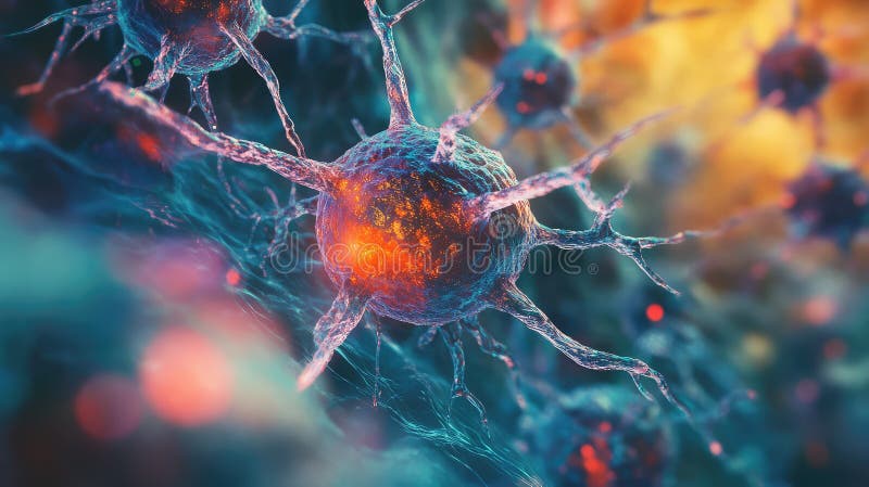 Antibodies Cross Section of the Immune System Network S Organic Texture ...