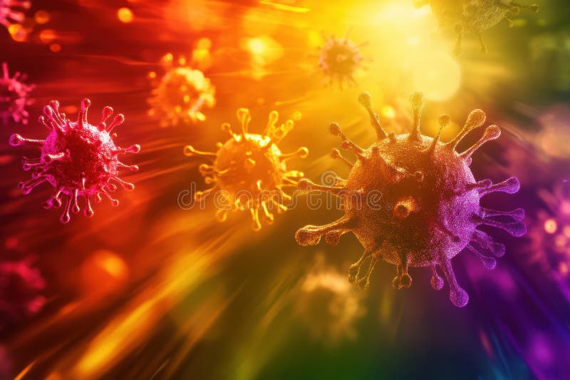 Antibodies Engaging and Neutralizing Viruses in a Colorful Microscopic ...