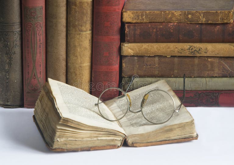 Antic books 1 stock photo. Image of information, dirty - 10110936