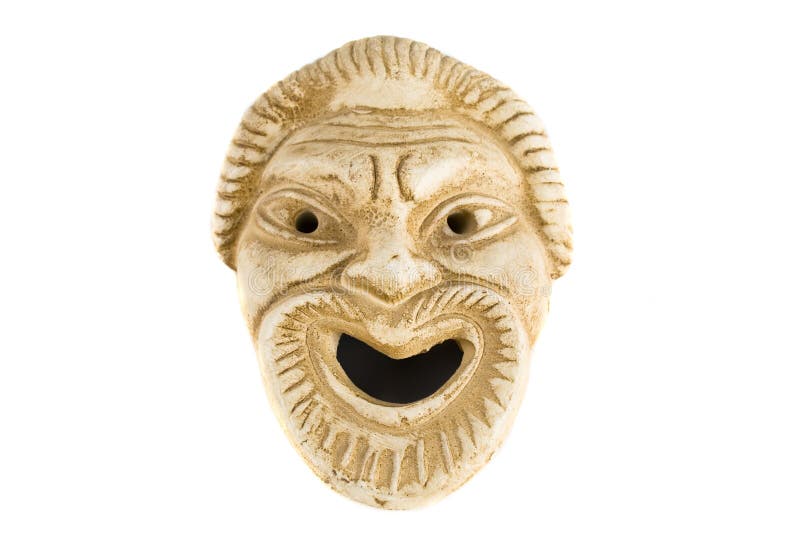 Grieks Masker Grieks Masker Stock Afbeelding. Image Of Mens, Steen