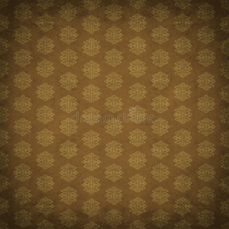 Antiek oud behang stock illustratie. Illustration of stijl - 22350445