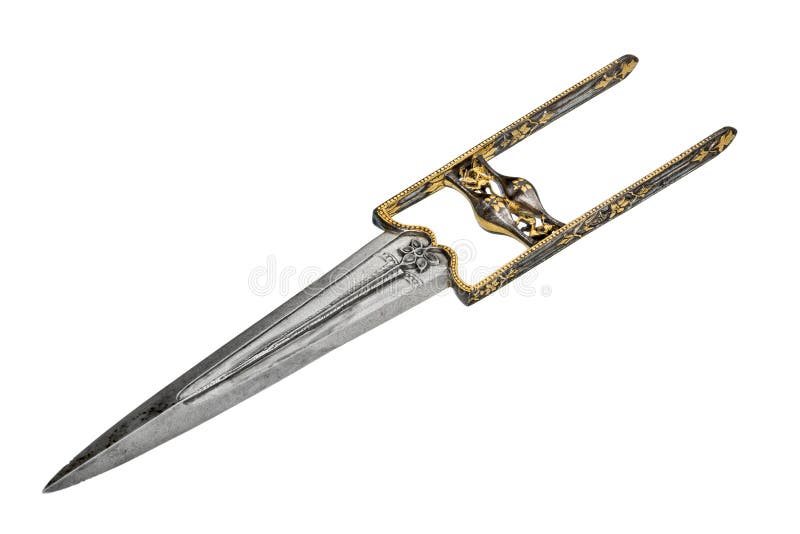 Antieke Indische dolk stock foto. Image of roestig, veiligheid - 20384082