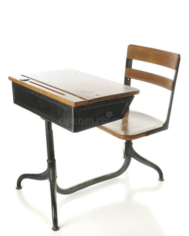 Schoolbank stock afbeelding. Image of achtergrond, bureau - 3151303