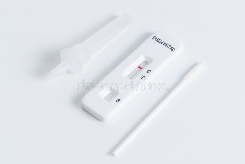 Antigen Rapid Test To Detect Covid 19 Virus Stock Image - Image of ...