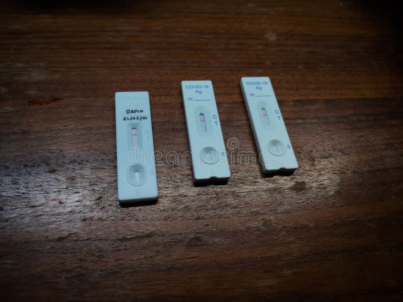 Antigen Rapid Test Tool for Covid-19 Virus Testing Stock Image - Image ...