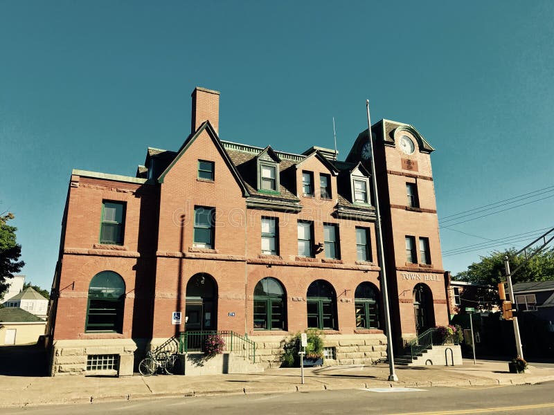 Antigonish Town Hall stock photo. Image of scotia, hall - 83892358