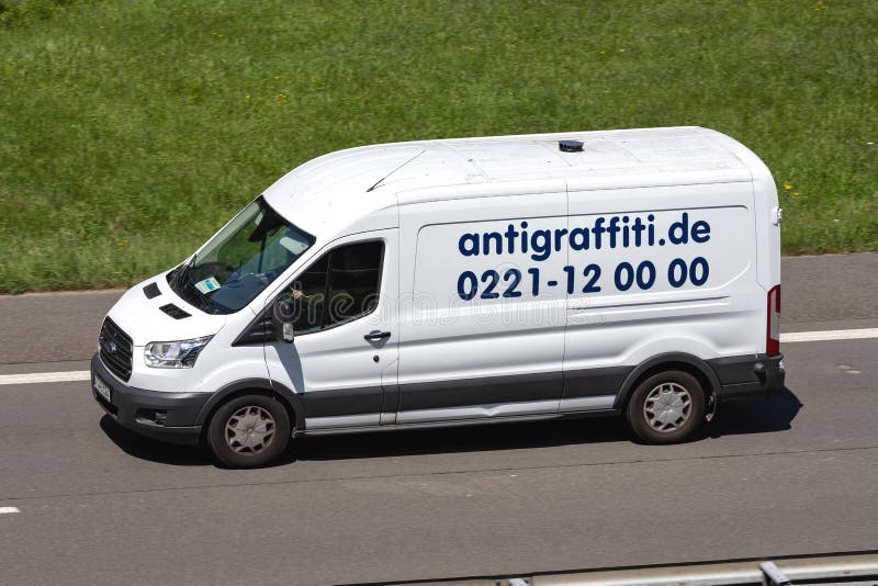 Antigraffiti.de Ford Transit Editorial Photography - Image of german ...