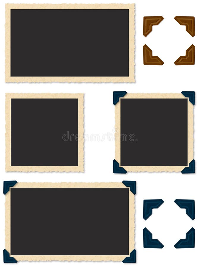 Photo edges and frames stock illustration. Illustration of abstract ...