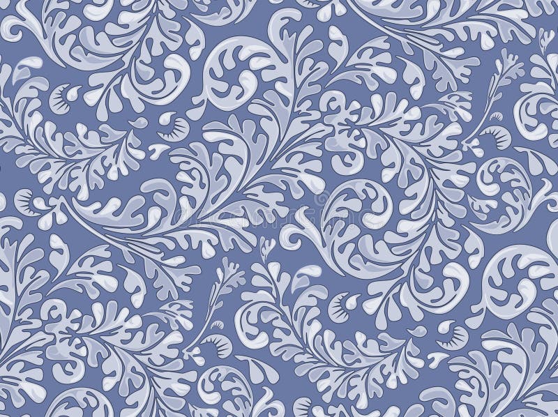 Antikes Nahtloses Tapeten-Muster Stock Abbildung - Illustration von ...