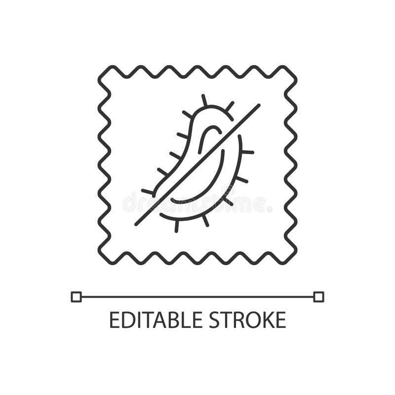 Antimicrobial Fabric Feature Vector Flat Color Icon Stock Vector ... Antimicrobial Fabric Feature Vector Flat Color Icon Stock Vector ...