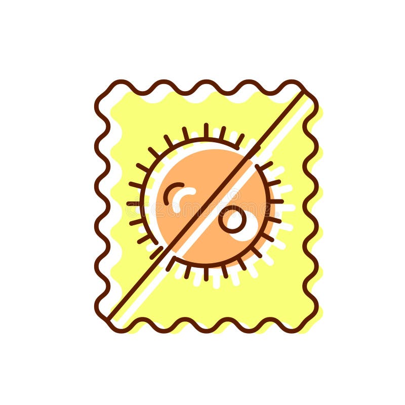 Antimicrobial Fabric Feature Vector Flat Color Icon Stock Vector ... Antimicrobial Fabric Feature Vector Flat Color Icon Stock Vector ...