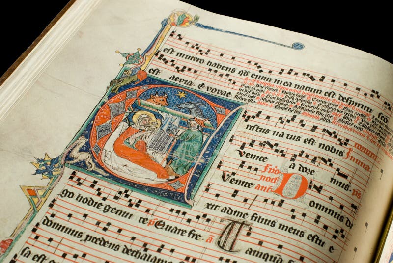 Antiphonary editorial stock image. Image of antique, ancient - 23629774