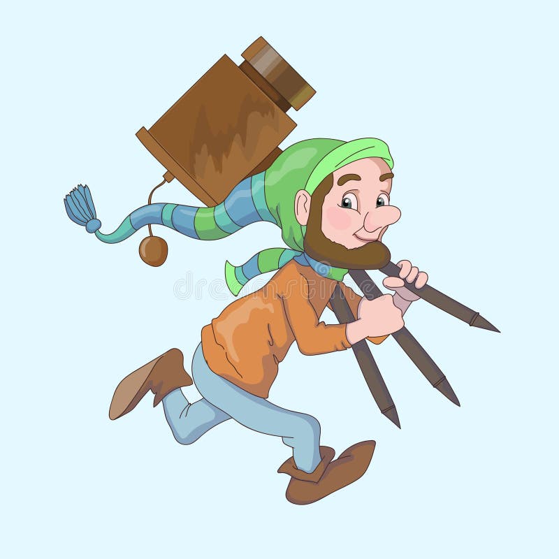 Running Gnome Stock Illustrations – 187 Running Gnome Stock ...