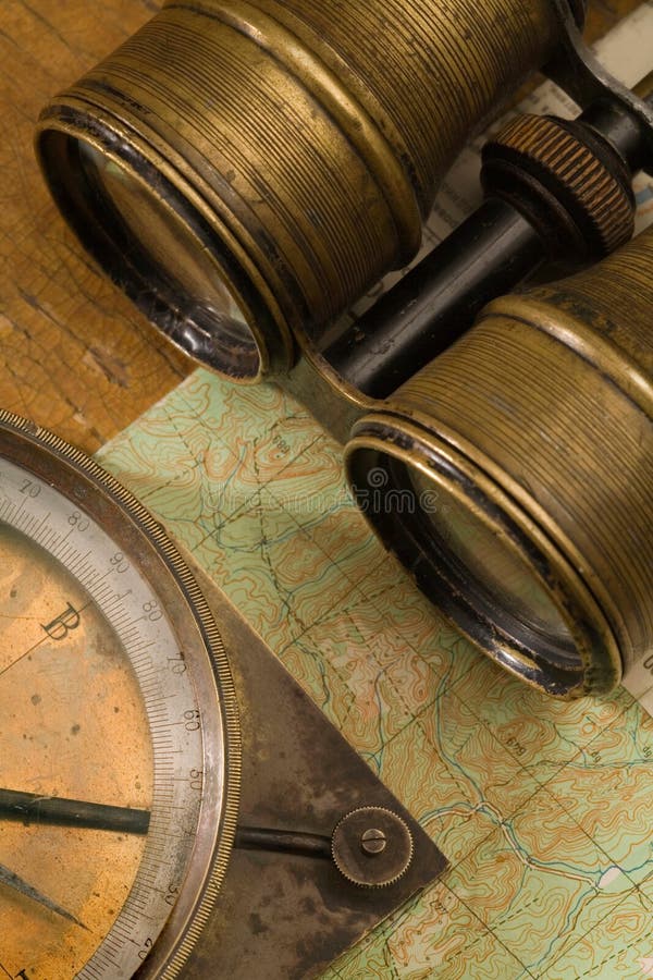 Antique stock photo. Image of optical, instrument, compass - 11053994