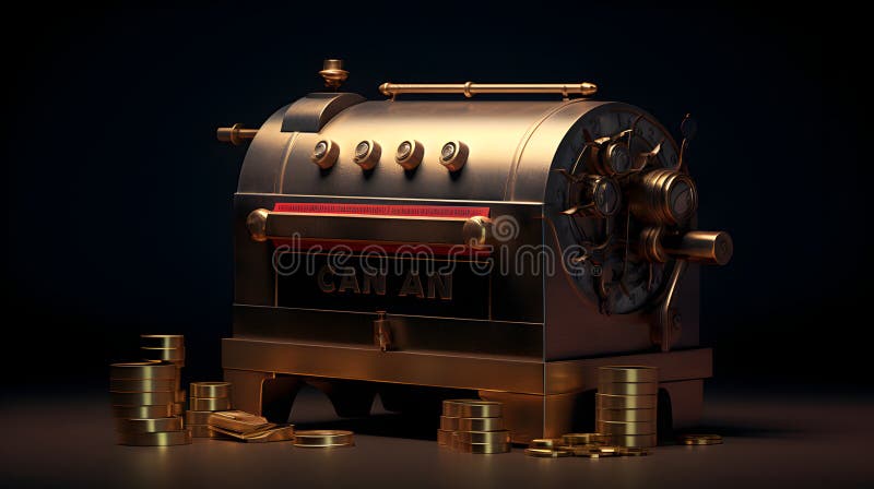 Antique Adding Machine on Black Background Stock Image - Image of ...