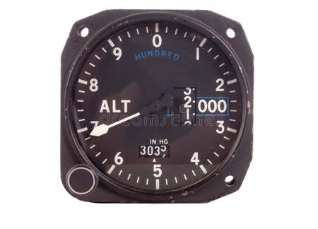 Antique Altimeter stock image. Image of high, professional - 20928761