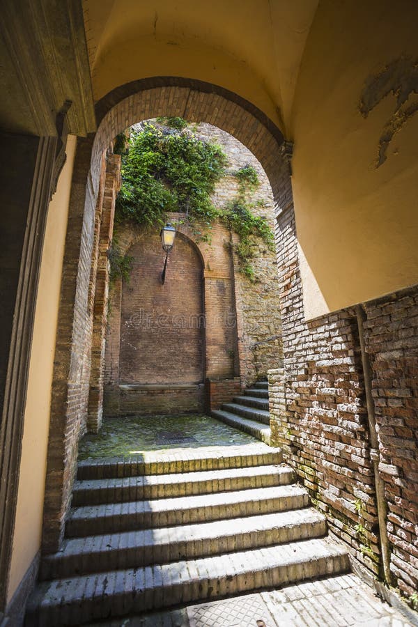 Antique Archway in the Old Town Stock Image - Image of characteristic ...