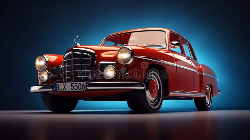 Antique Auto Retro Glamour stock illustration. Illustration of db3s ...