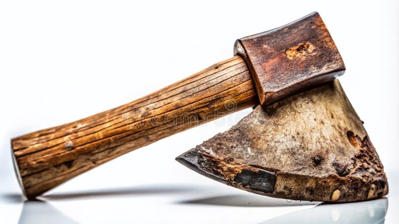 Antique Axe a Timeless Symbol of Craftsmanship and History Isolated on ...