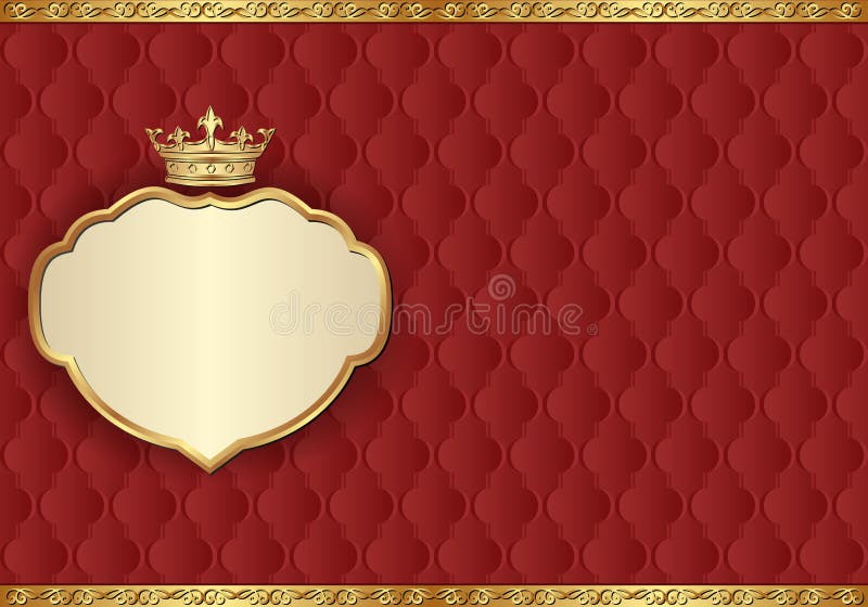 Background royal frame stock vector. Illustration of ornamental - 102899997