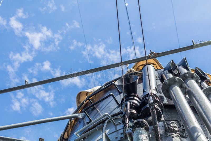 Ship Communication System Close Up Photo Stock Photo - Image of captain ...